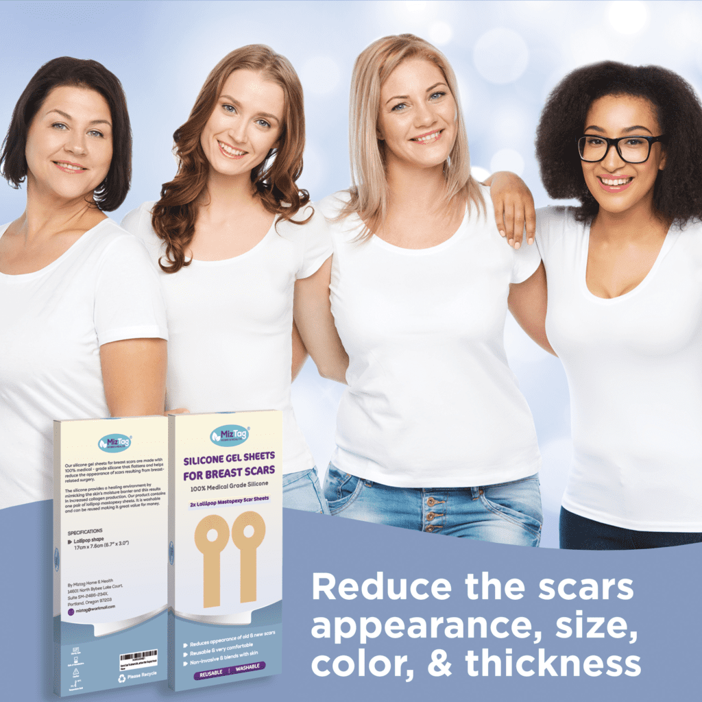 Breast Surgery Recovery Supplies - Silicone Sheets for Healing ...